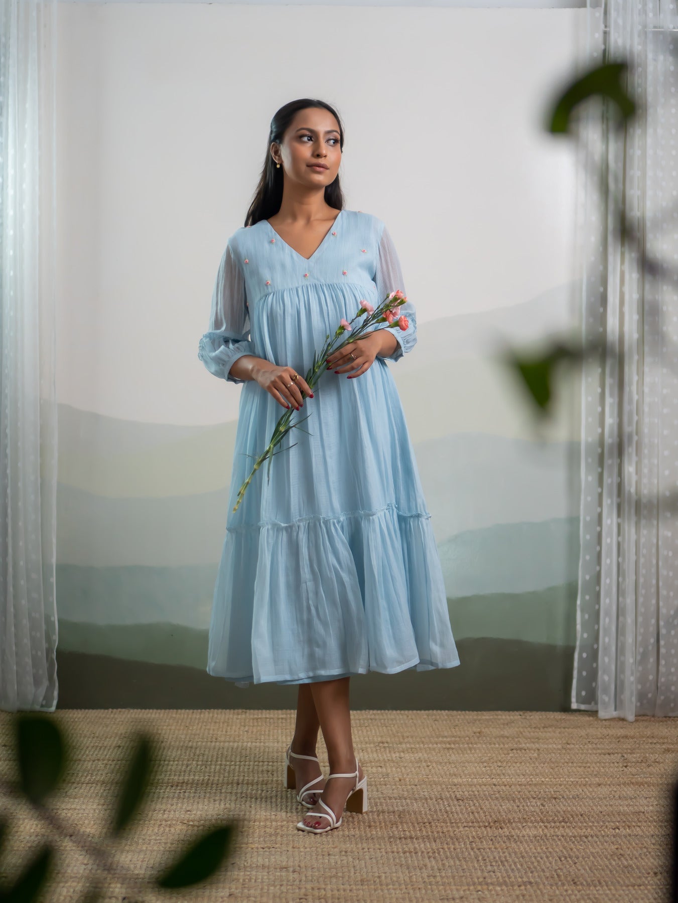 Blue Bell Dress – Silpaa.in