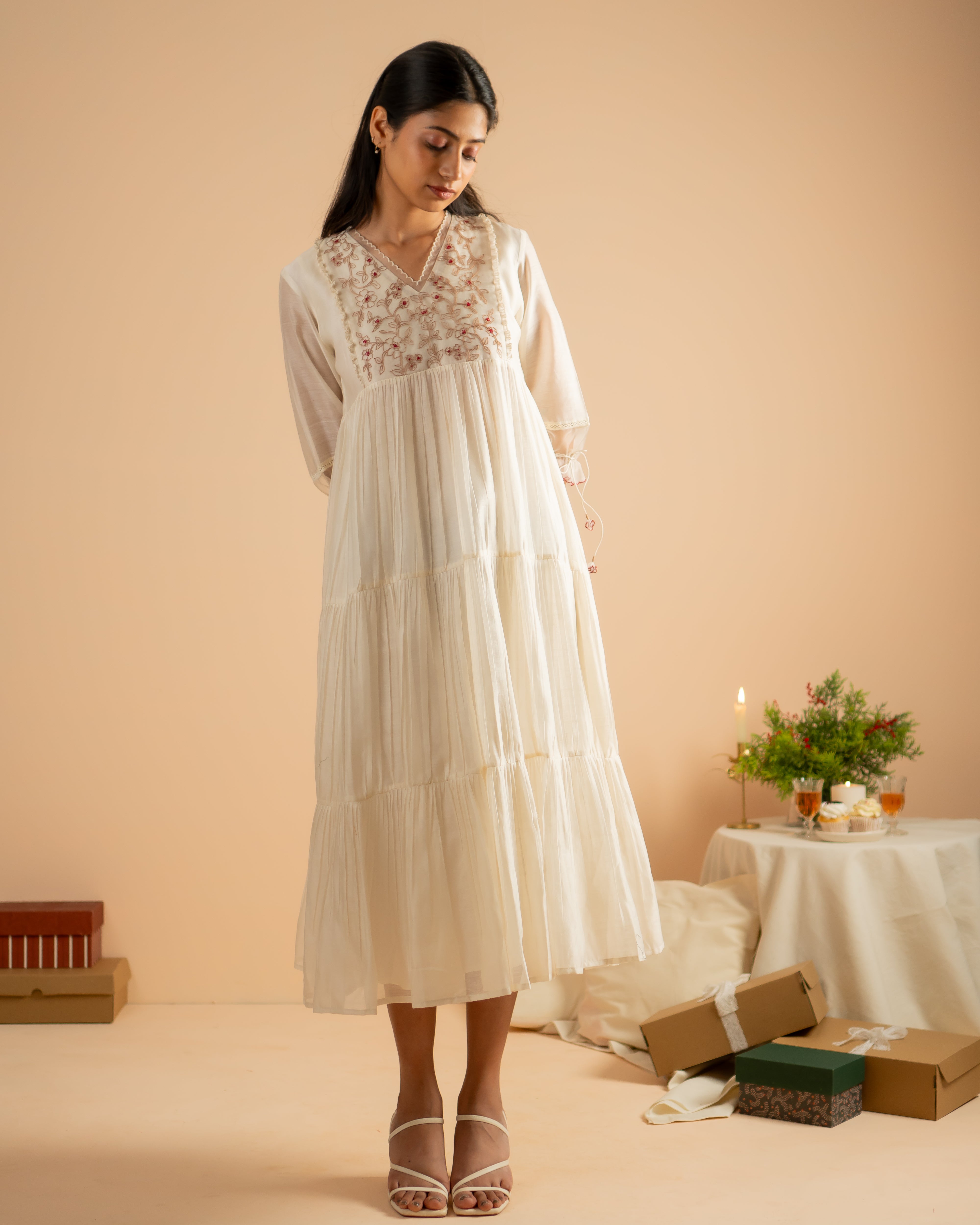 Elsa Midi Dress – Silpaa.in